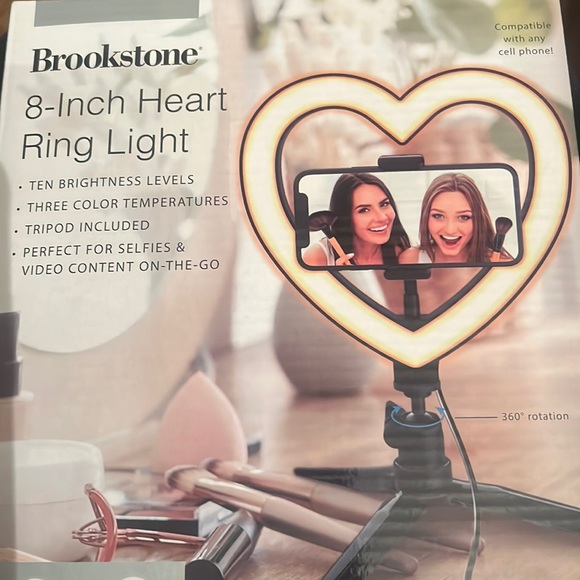 Brookstone | Cameras, Photo & Video | Brookstone 8inch Mini Ring Light ...